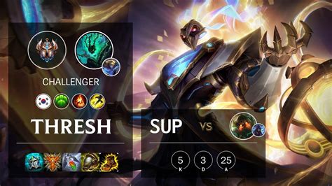 Thresh Support Vs Nautilus Kr Challenger Patch 109 Youtube