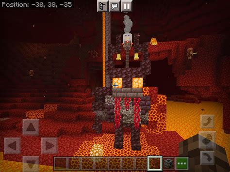 Made A Nether Golem R Minecraft