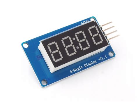 Wyświetlacz Led 7 Segmentowy 4 Cyfry Arduino 13401866575 Oficjalne