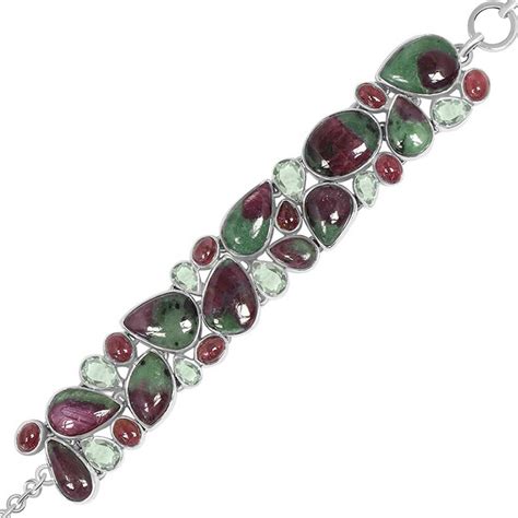 Ruby Zoisite Jewelry Buy 925 Sterling Silver Ruby Zoisite Jewelry