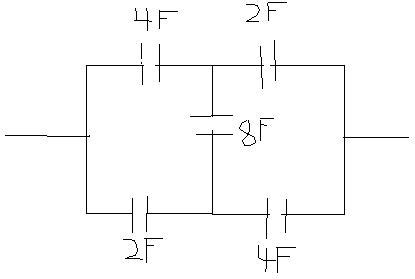 Solved Find Equivalent Capacitance Of The Capacitance Chegg Com