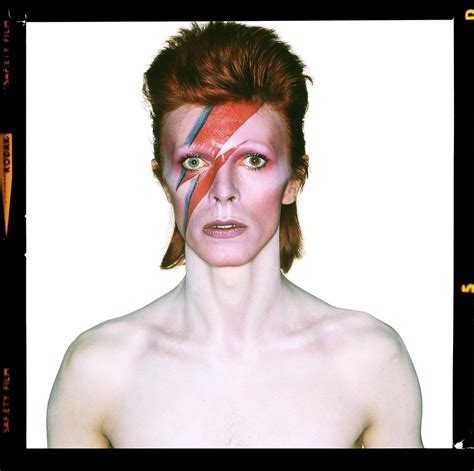 Brian Duffy David Bowie Aladdin Sane ‘demi Contact Sheet 1973 By