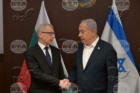 ТПС Българският премиер Николай Денков изрази солидарност с Израел на среща с израелския си