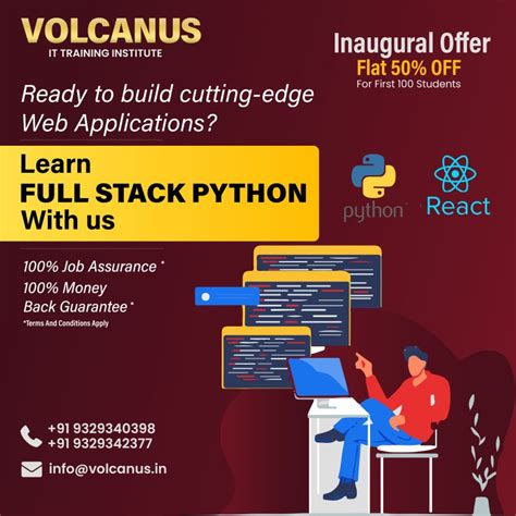 Volcanus On Linkedin Pythonfullstack Webdevelopment Volcanusit Careeropportunities