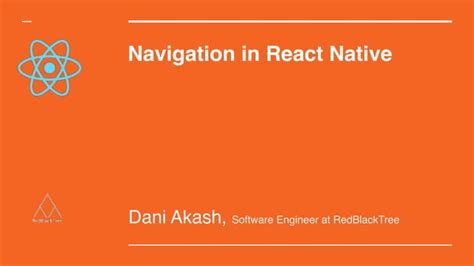 Navigation In React Native Ppt
