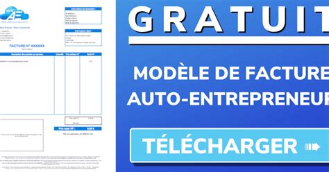 Facture Auto Entrepreneur avec TVA Découvrez un Exemple Professionnel