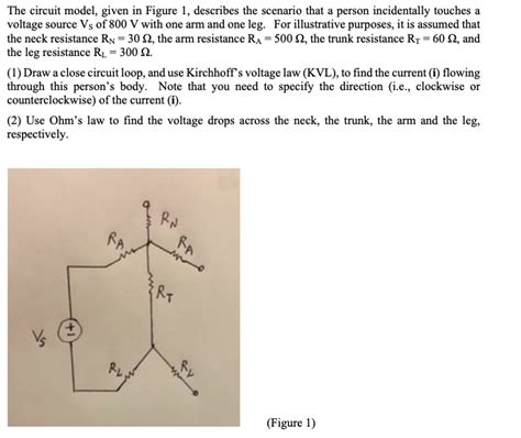 Solved The Circuit Model Given In Figure Describes The Chegg