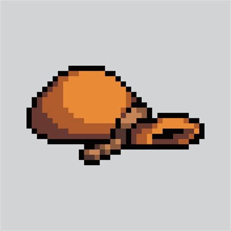 Premium Vector Pixel Art Sack Gold Pixelated Sack Money Reward Sack