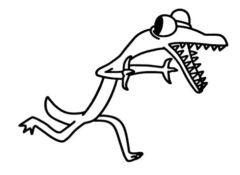 Rainbow Friends Coloring Pages Coloringlib