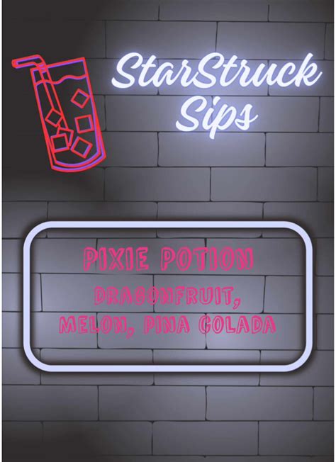 Pixie Potion Sip Happens