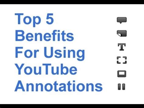 YouTube Annotations Top Benefits For Using Annotations In YouTube Videos YouTube