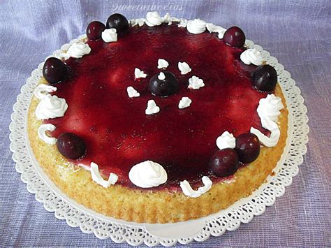 Crostata Morbida Con Crema Al Formaggio E Ciliegie Sweetoruccias