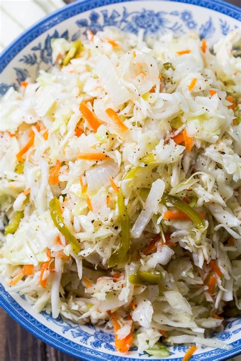Sweet Vinegar Coleslaw Spicy Southern Kitchen