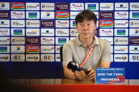 Shin Tae Yong Bakal Coret Lima Nama Pemain Jelang Lawan Jepang