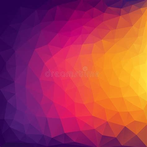 Abstract Triangular Pattern Design Stock Vector Illustration Of