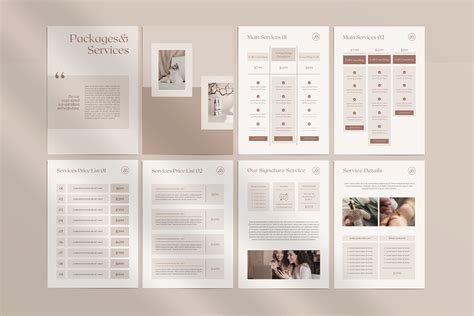 Services And Pricing Guide Template Masterbundles
