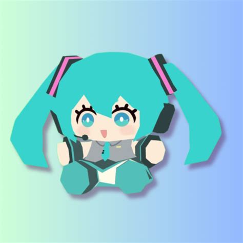 3D Miku Throwable Choco S Ko Fi Shop Ko Fi Where Creators Get