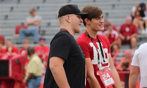 Daniel Kaelin Drops Dimes At Nebraska Football Spring Practice