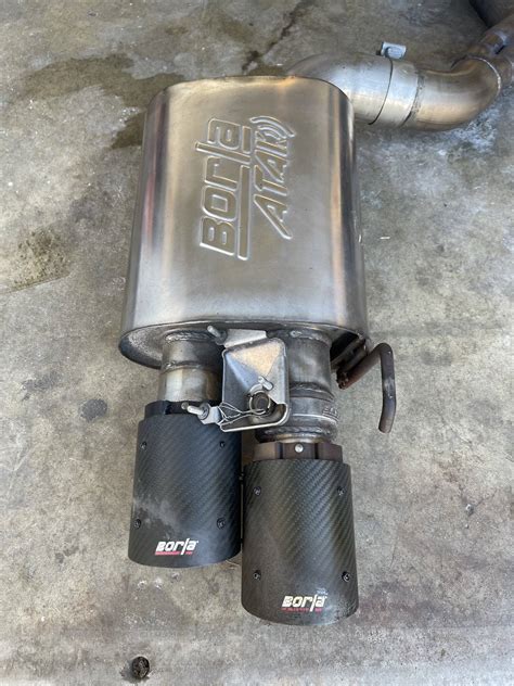 California Borla Atak Active Catback Exhaust With 4 Carbon Fiber Tips 2018 Mustang GT 2015