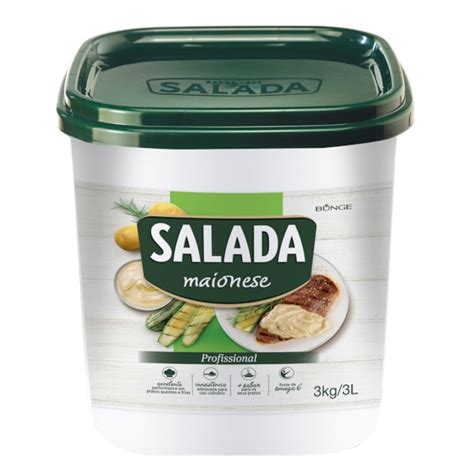 Maionese Balde 3 Kg Salada