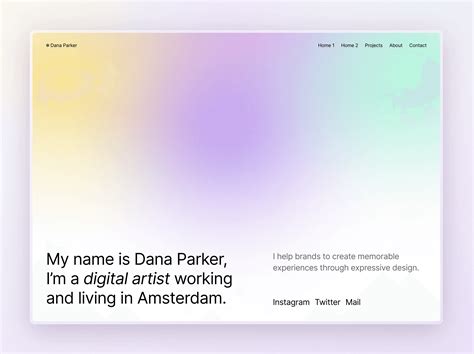 Dana Professional Portfolio System Advanced Template For Ux Designers