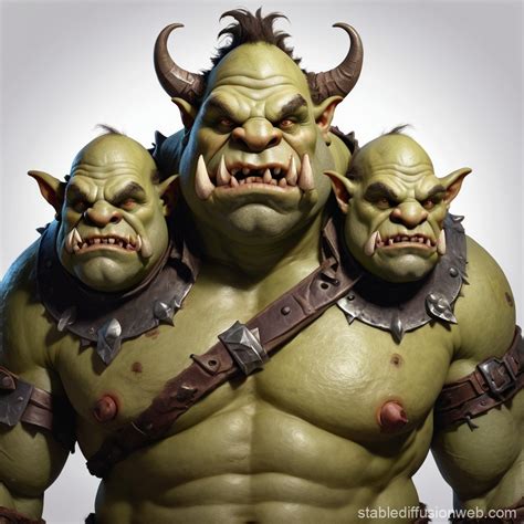 Double Headed Ogre Dnd Icon Stable Diffusion Online