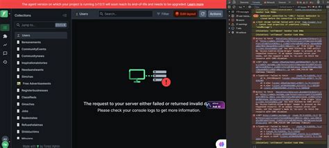 Getting Error Cannot Load Data Under Collections Help Me Forest Admin Developers Community