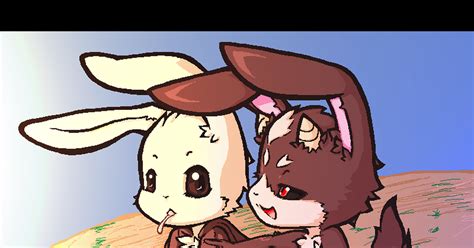 ぴく代理 【追記】 【ぴく代理】しろうさぎ と くろうさぎ【交流】 Sanusanuのイラスト Pixiv