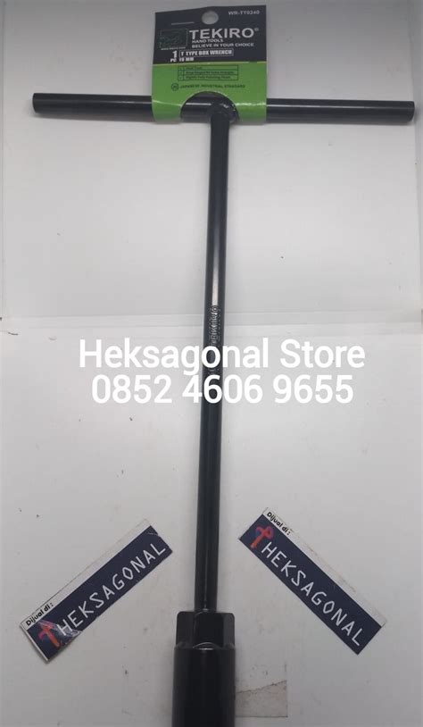 Jual Tekiro Kunci Sock T Hitam 19mm Balikpapan Heksagonal
