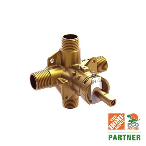 Moen Brass Rough In Posi Temp Pressure Balancing Cycling Tub And Shower