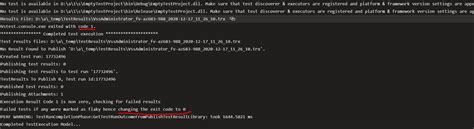 Exit Code When No Tests Discovered Executed Issue Microsoft Azure Pipelines Tasks