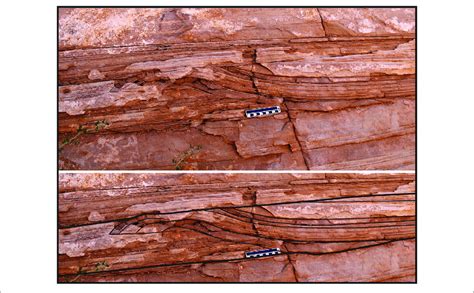 Cross Sectional View Of An Overthrust Fold As Seen In A Vertical
