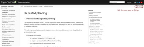 Optaplanner Optaplanner Documentation Turns Over A New Leaf
