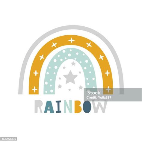 아이들을위한 만화 무지개 0명에 대한 스톡 벡터 아트 및 기타 이미지 0명 개념 귀여운 Istock