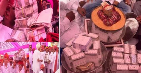 6 मामा ने भांजे की शादी में 8 करोड़ का भरा मायरा 100 बीघा जमीन सवा