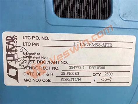 LTC CFE PBF LINEAR Battery Power Management Veswin Electronics Limited