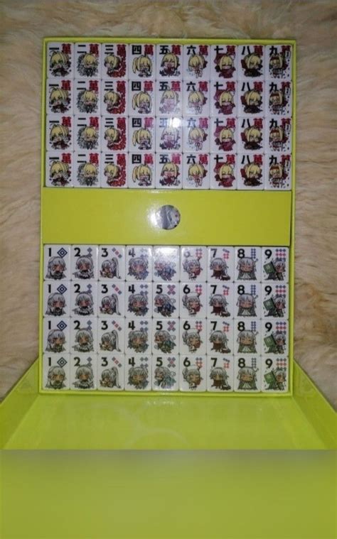 Fate Extella Holy Tile Of The Moon Mahjong Tiles Pai Set Fgo Anime Manga On Carousell