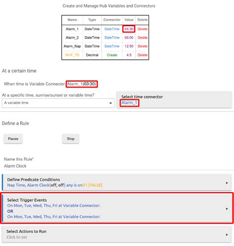 Rm5 Days Of Week Schedule Trigger Bug 📐 Rule Machine® Hubitat