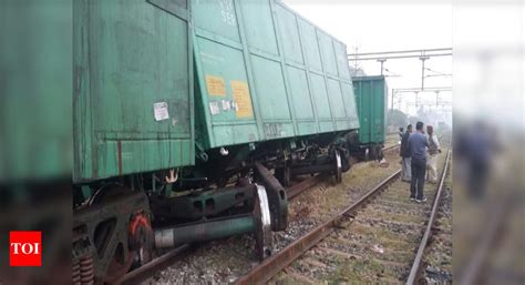 Three Wagons Of A Goods Train Derail In Odisha Bhubaneswar News