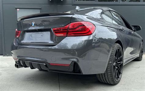 F32f33f36 428 430 Diffuser Black Gloss Premium Car