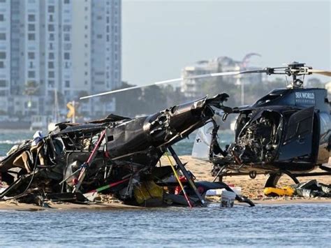 Murieron y hay heridos viajaban en helicóptero chocaron en el aire contra otro helicóptero
