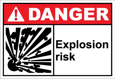 Explosion Risk Symbol