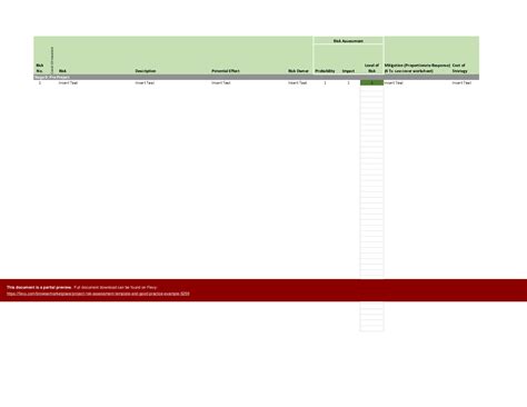 Risk Register Template Excel Supply Chain Music Is