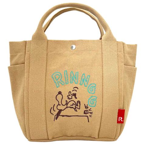 【楽天市場】2024新作 スヌーピーバッグ 正規品 Rootote ルートート Ipデリピーナッツ 9l 外ポケット付き リサイクル