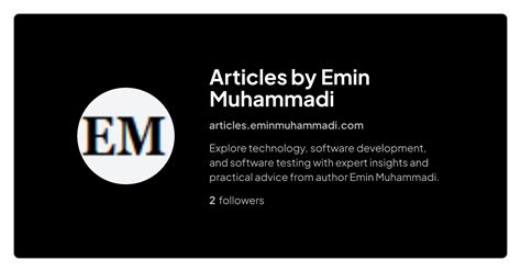 Articles By Emin Muhammadi