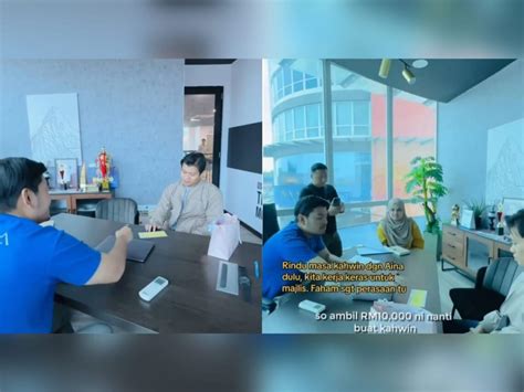 [video] Hafiz Mahamad Bagi Rm10 000 Minta Staf Halalkan Kekasih Kosmo