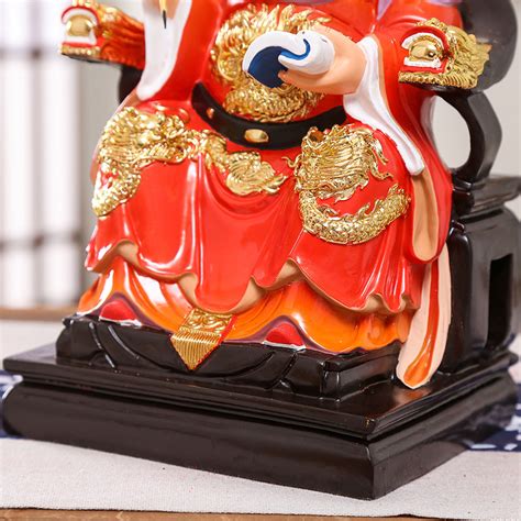 注生娘娘送子娘娘临水夫人陈靖姑工艺品树脂摆件 12英寸虎窝淘