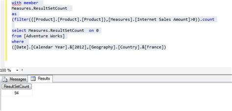 Ssas PAGINATION In MDX Stack Overflow