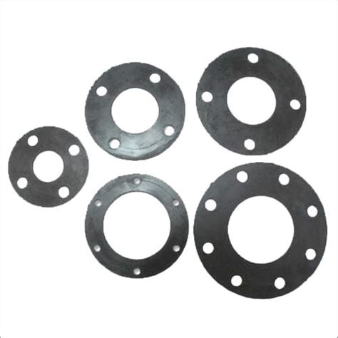 Flange Rubber Gaskets Rubber Material Black Color Industrial Ring