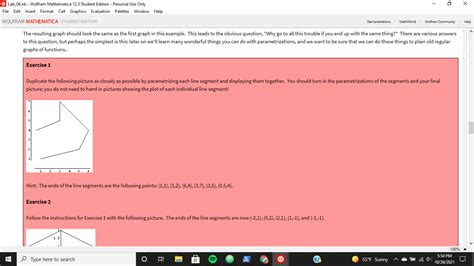 Solved X Lab Nb Wolfram Mathematica Student Chegg